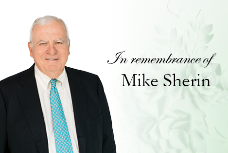 In Remembrance of Mike Sherin, April 29, 1942 to April 13, 2024